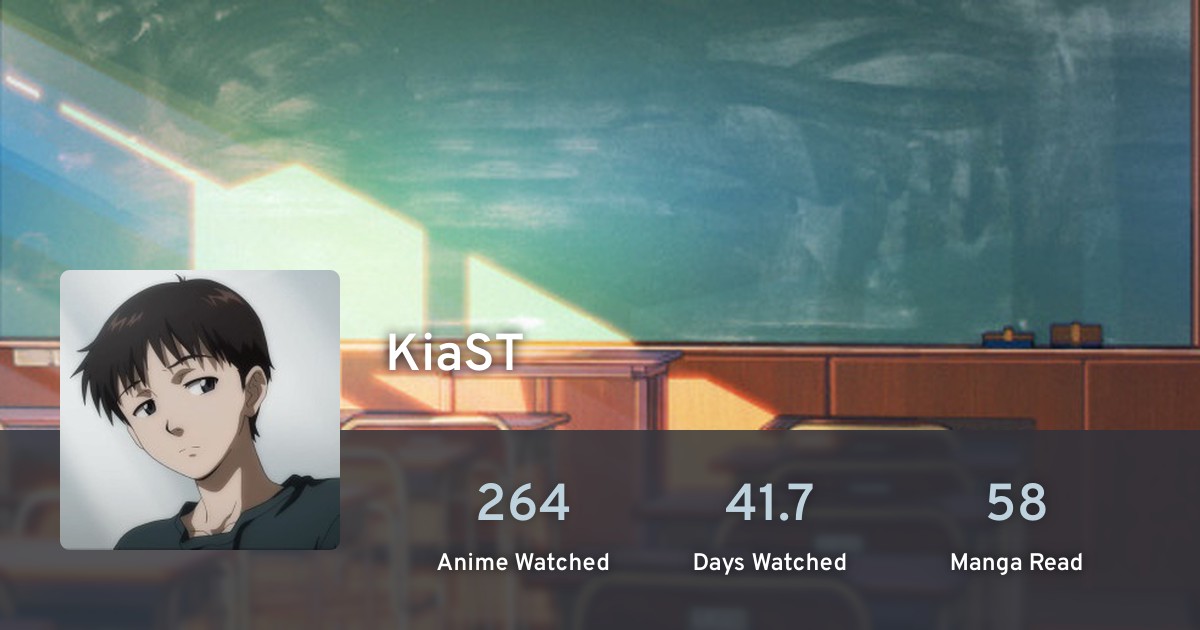 KiaST's profile · AniList