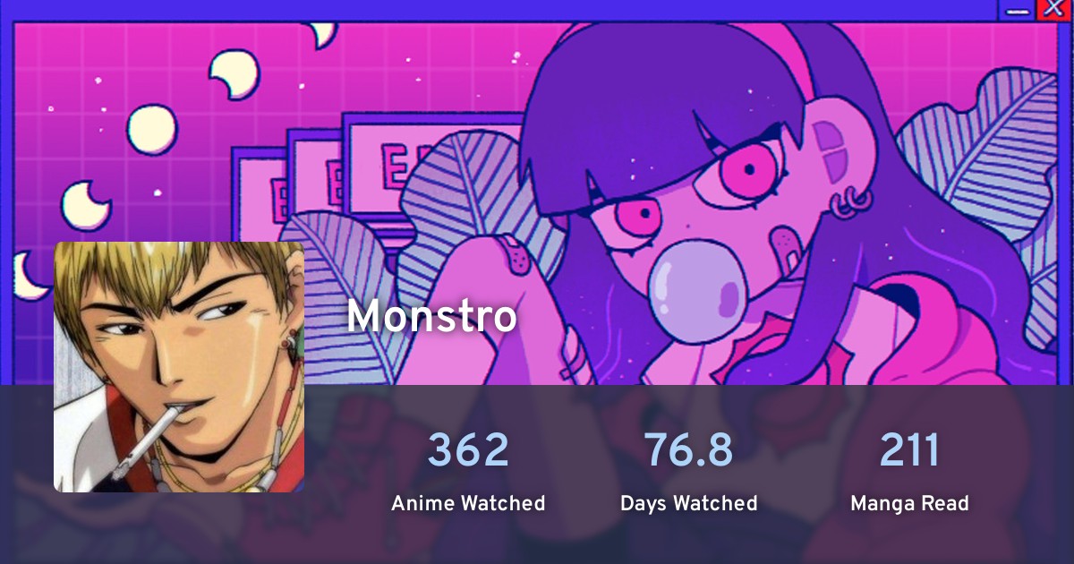 Monstro's profile · AniList
