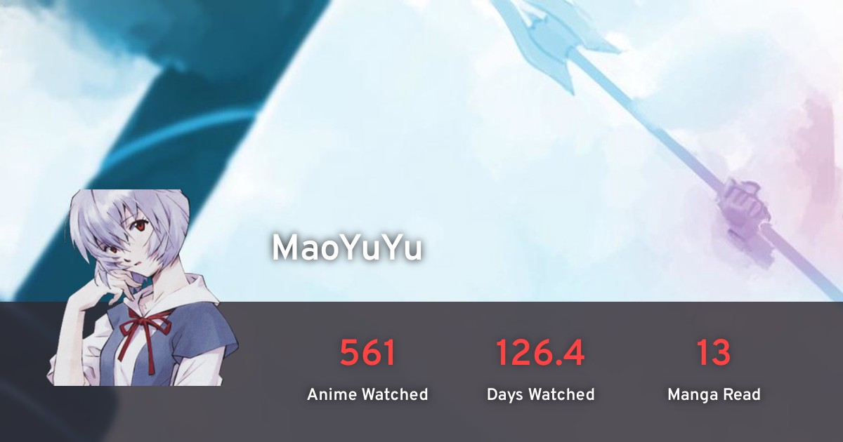 MaoYuYu's profile · AniList