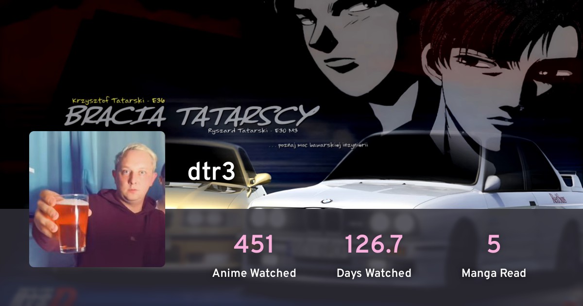 dtr3's profile · AniList