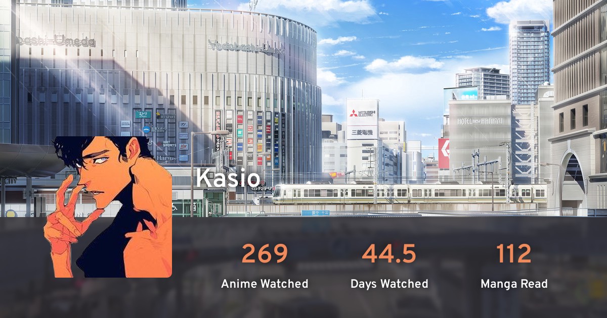 Kasio's profile · AniList