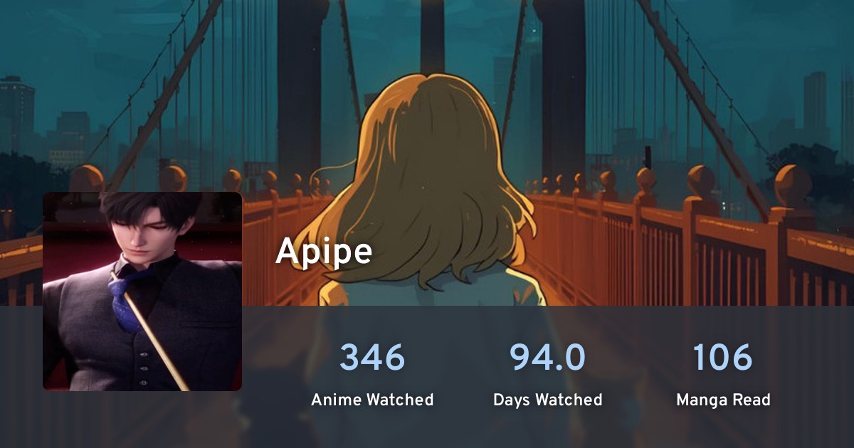 Apipe's profile · AniList