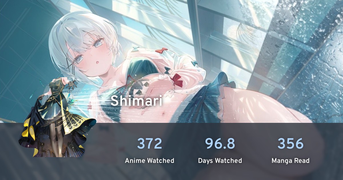 Shimari's profile · AniList