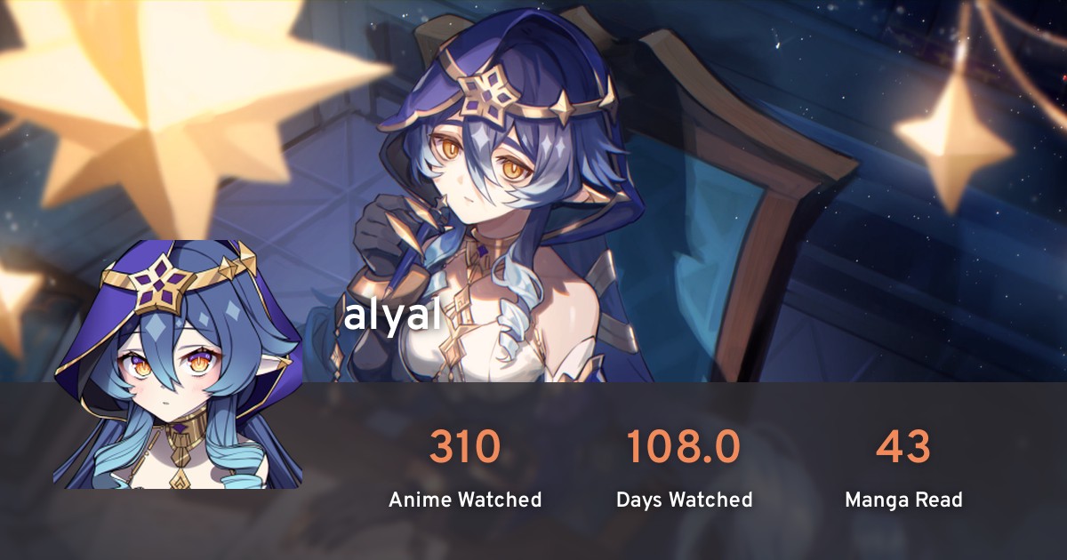 alyal's anime list · AniList