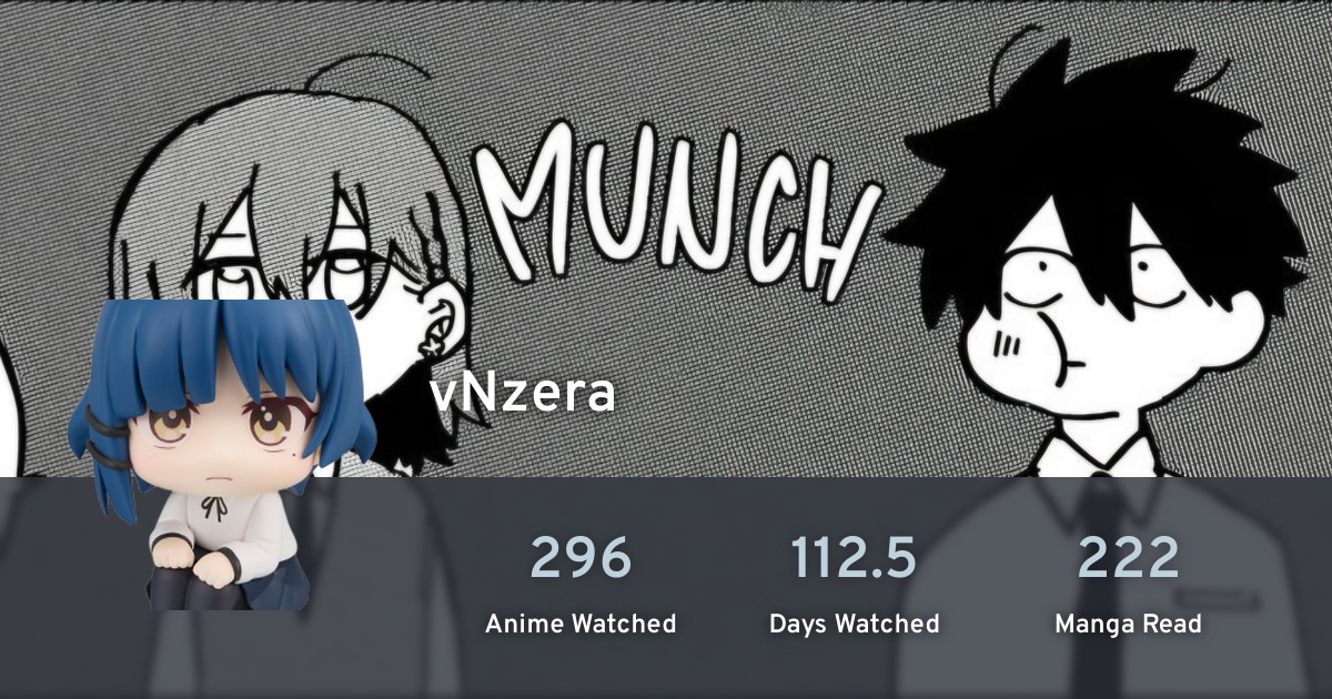 vNzera's profile · AniList
