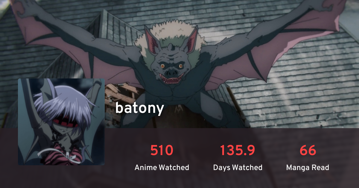 batony's profile · AniList