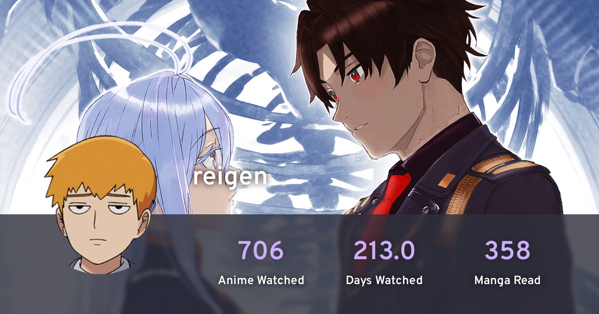 reigen's profile · AniList