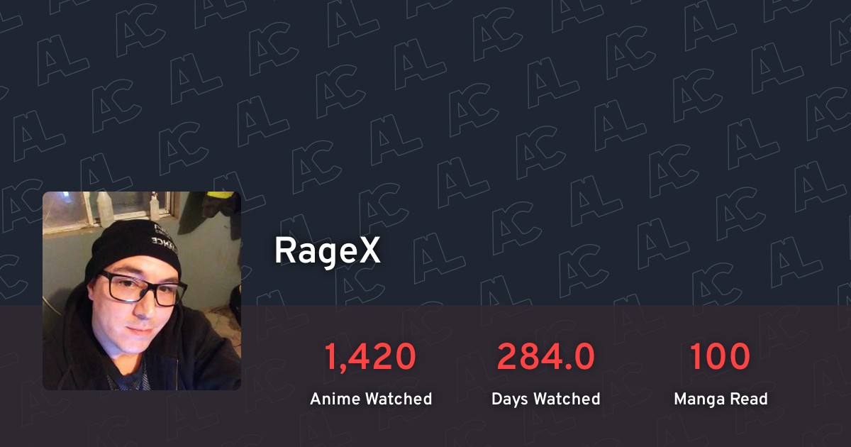 RageX's profile · AniList