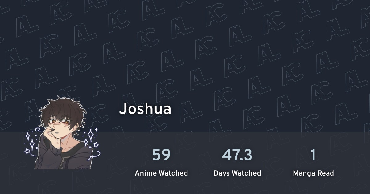Joshua's profile · AniList