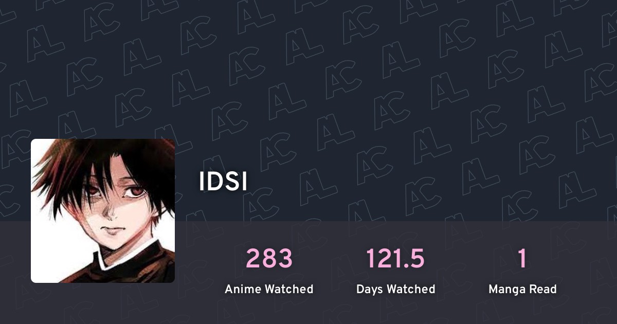 IDSI's profile · AniList