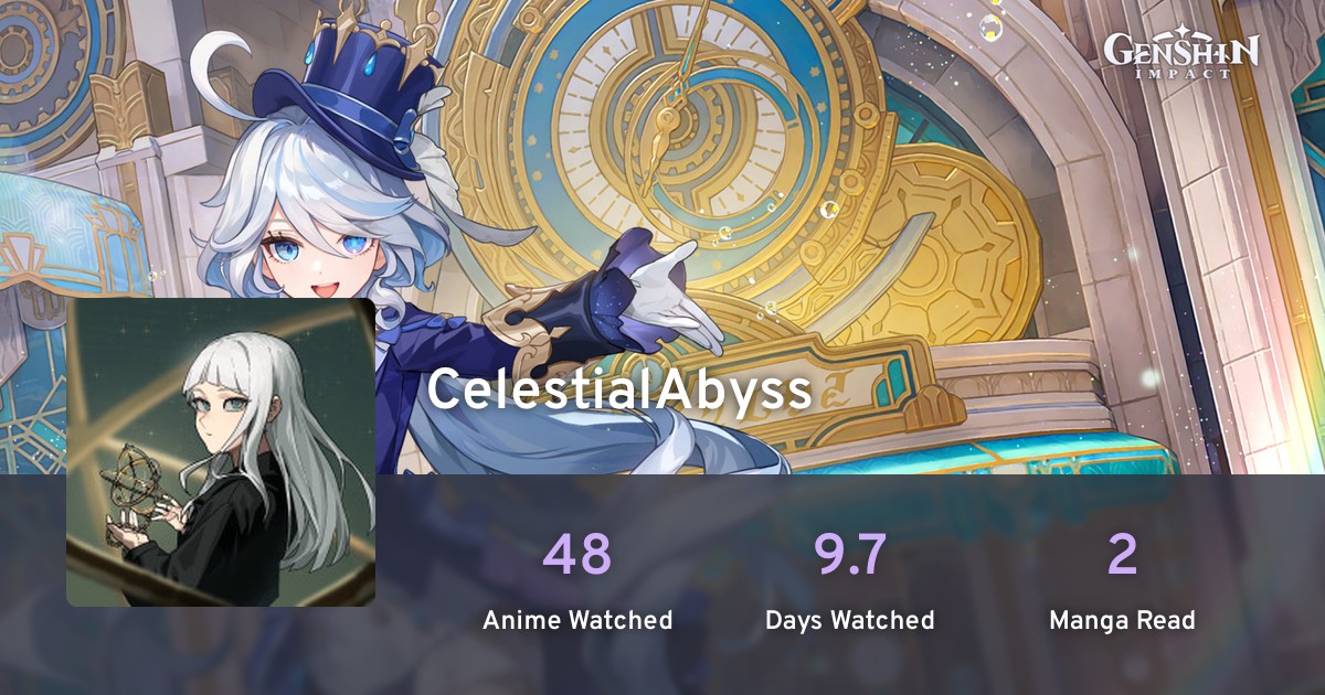 CelestialAbyss's profile · AniList