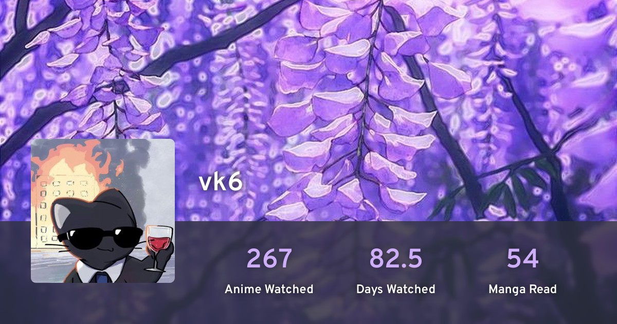 vk6's profile · AniList