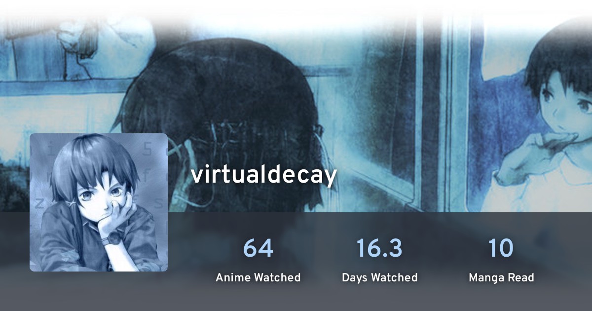 virtualdecay's anime list · AniList