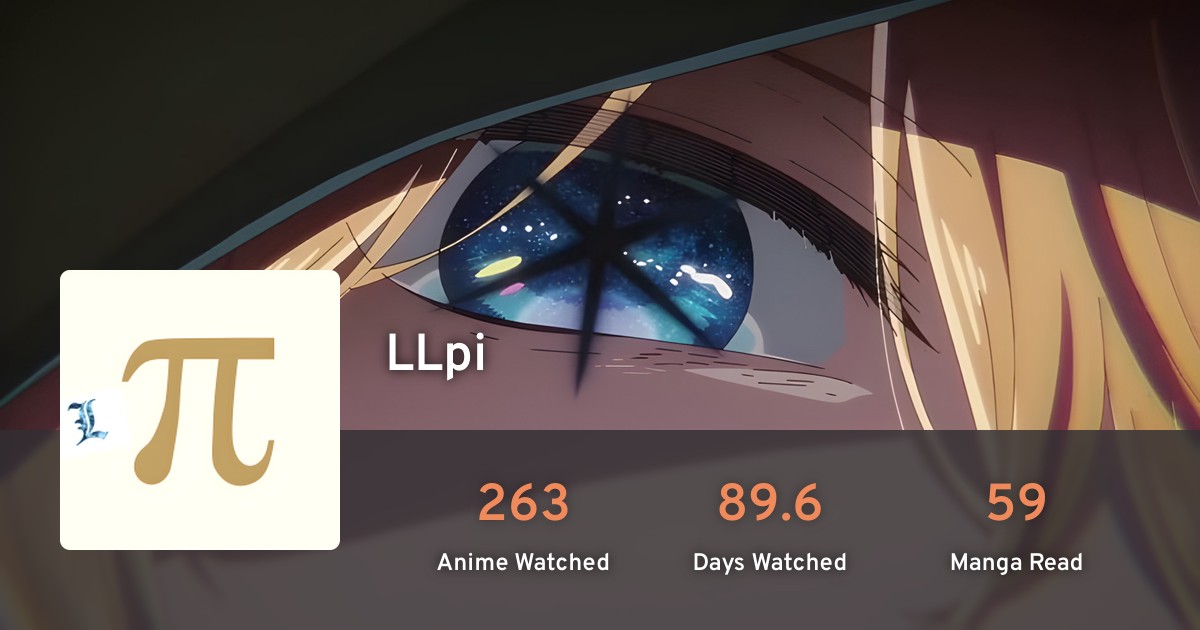 LLpi's profile · AniList