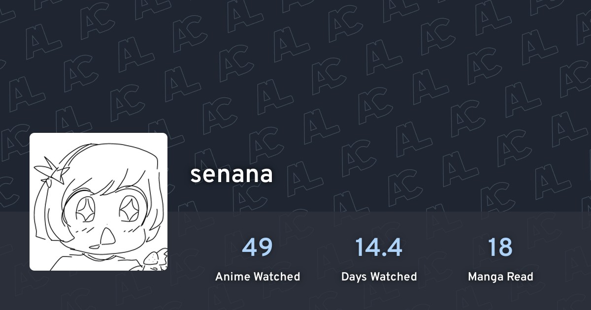 senana's profile · AniList