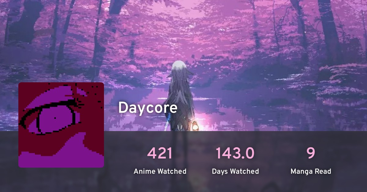Daycore's profile · AniList