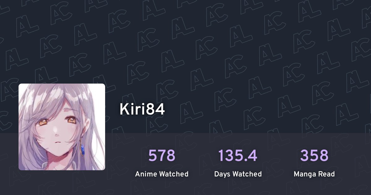 Kiri84's profile · AniList