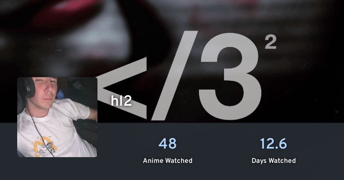 hl2's anime list · AniList