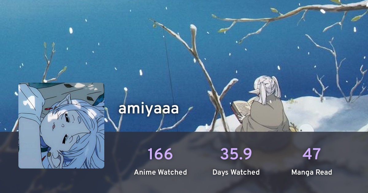 amiyaaa's anime list · AniList