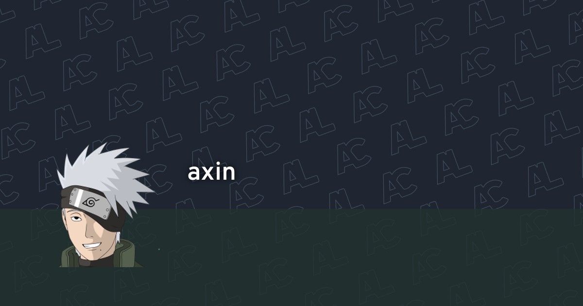 axin's profile · AniList