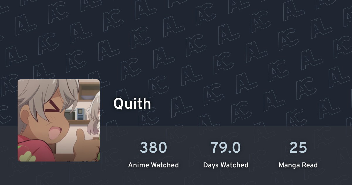 Quith's profile · AniList