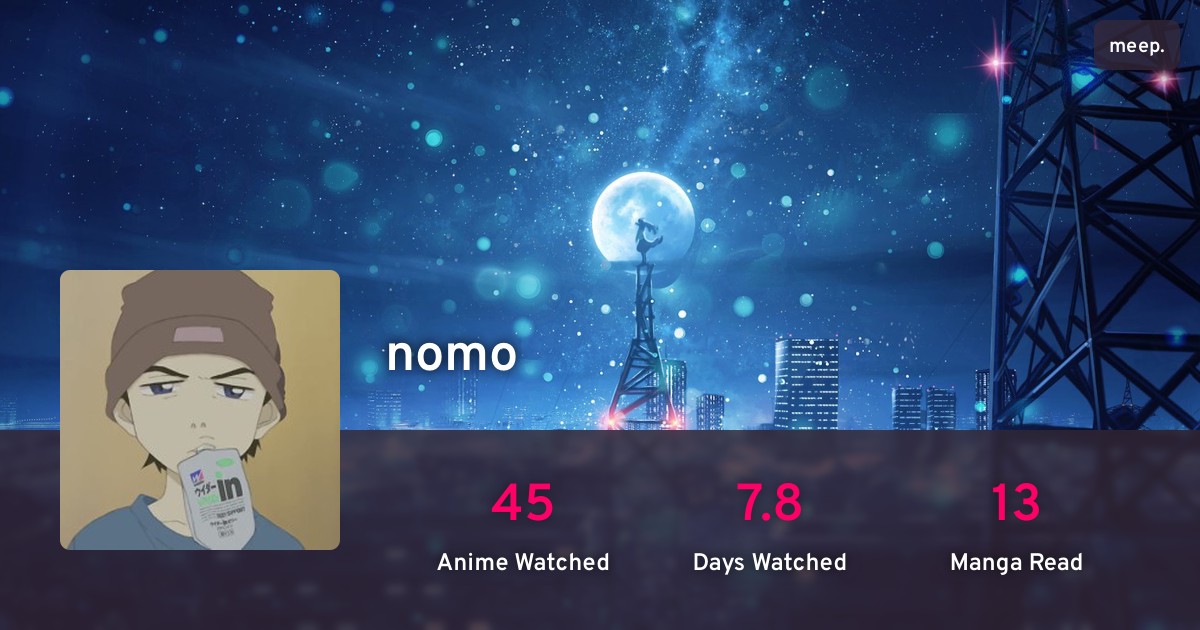 nomo's profile · AniList