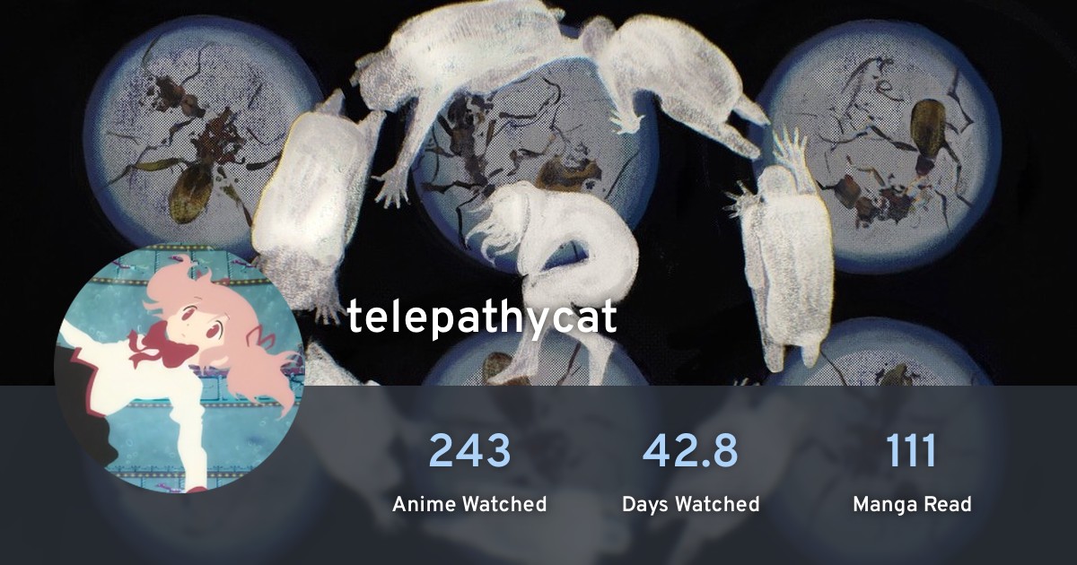 telepathycat's profile · AniList