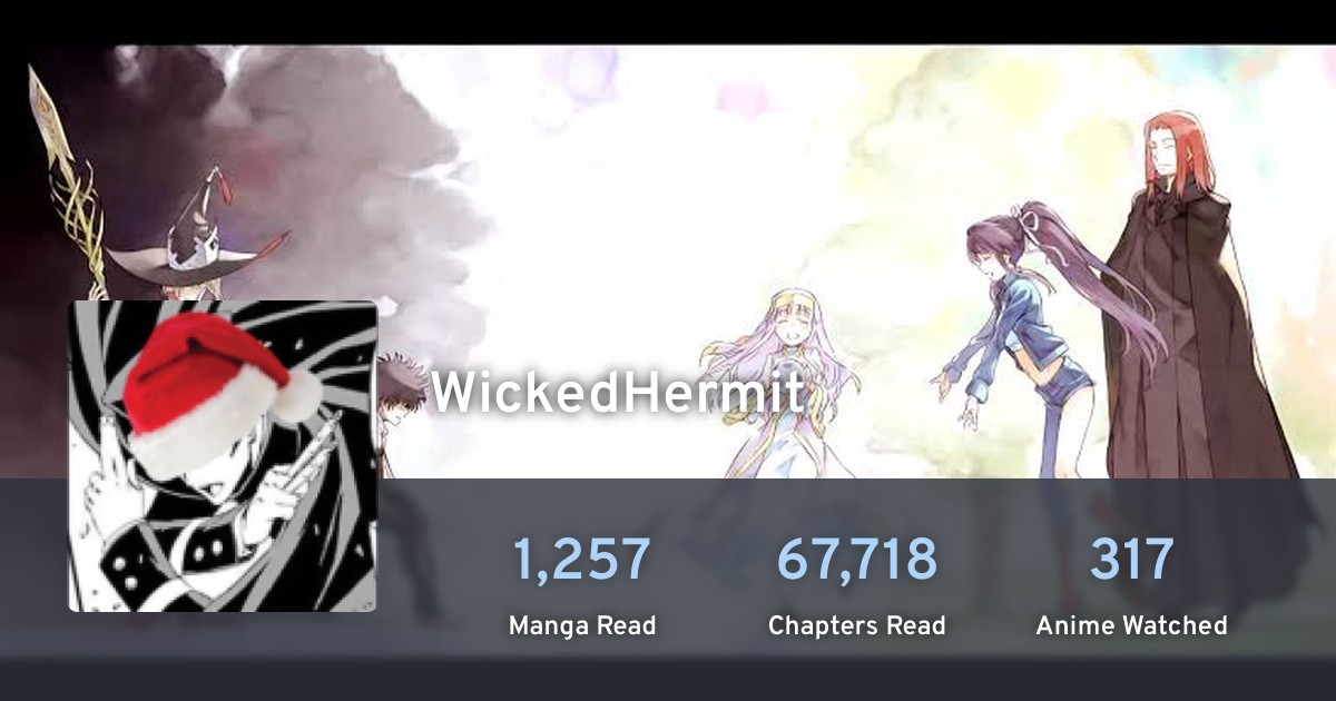 WickedHermit's profile · AniList