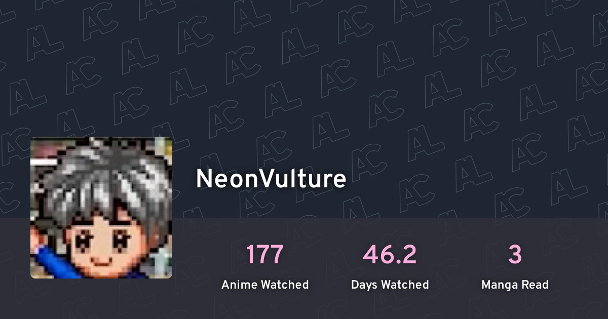NeonVulture's anime list · AniList
