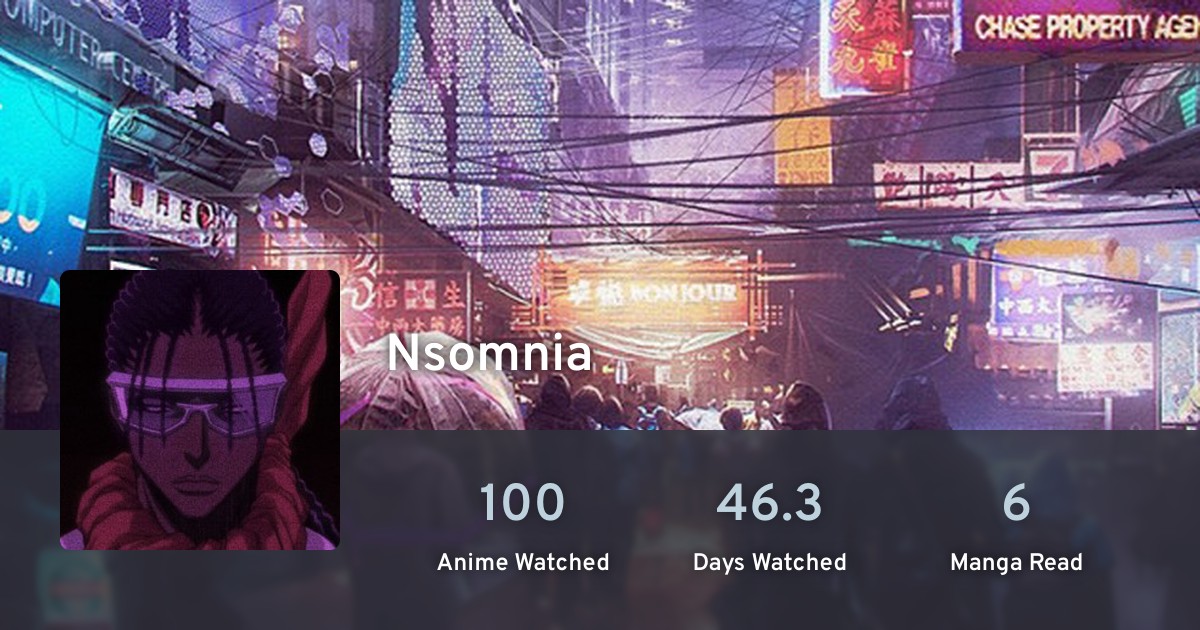 Nsomnia's profile · AniList