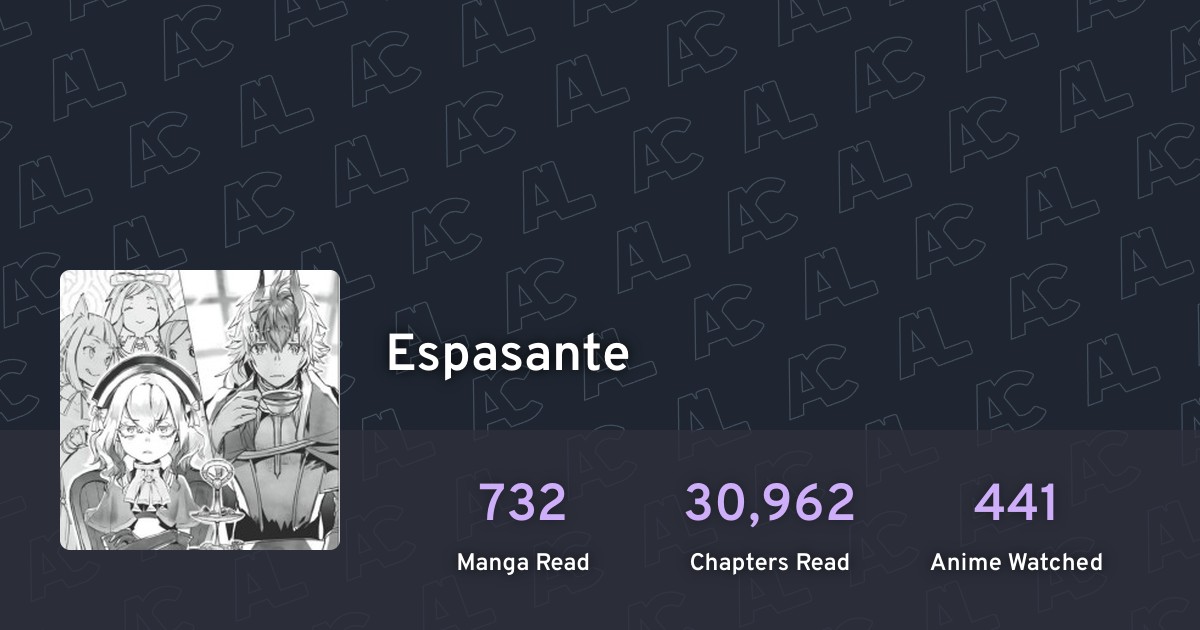 Espasante's profile · AniList
