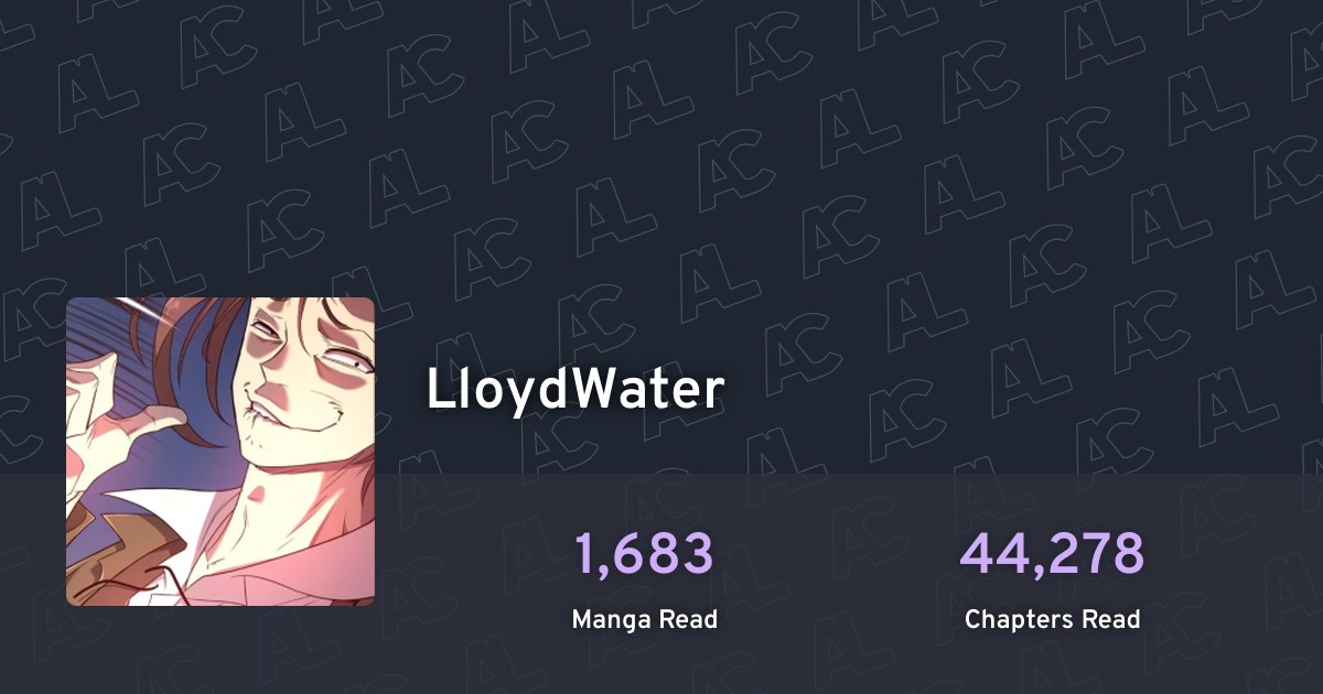 LloydWater's profile · AniList