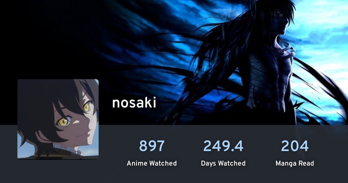 nosaki's profile · AniList