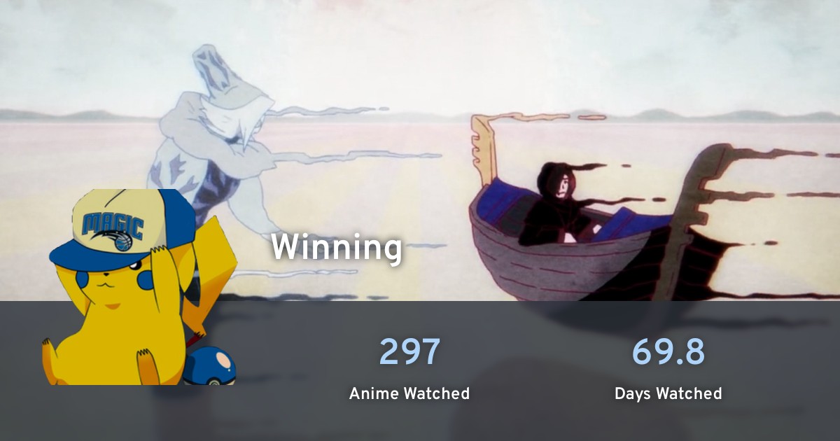 Winning's profile · AniList