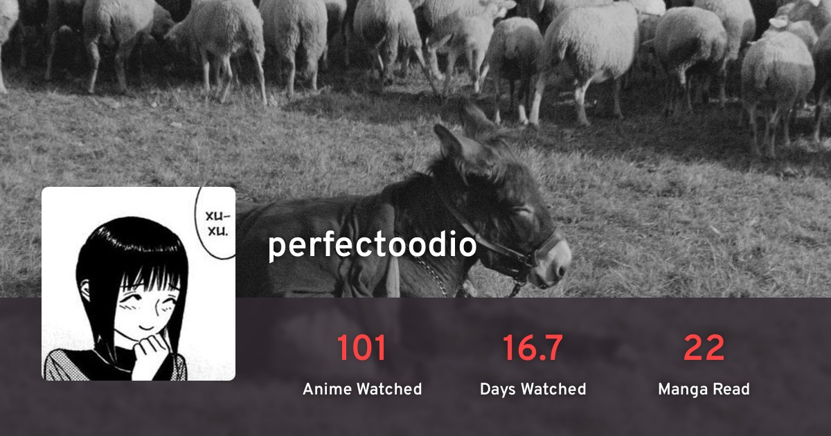 perfectoodio's profile · AniList