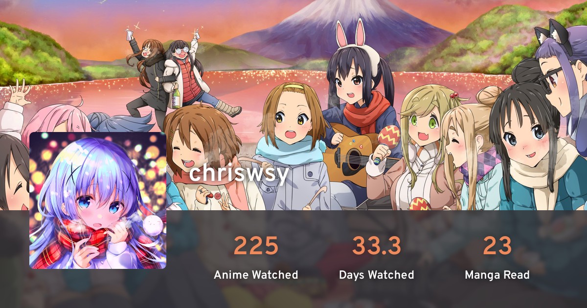 chriswsy's profile · AniList