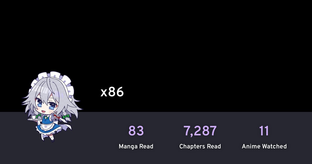 x86's profile · AniList