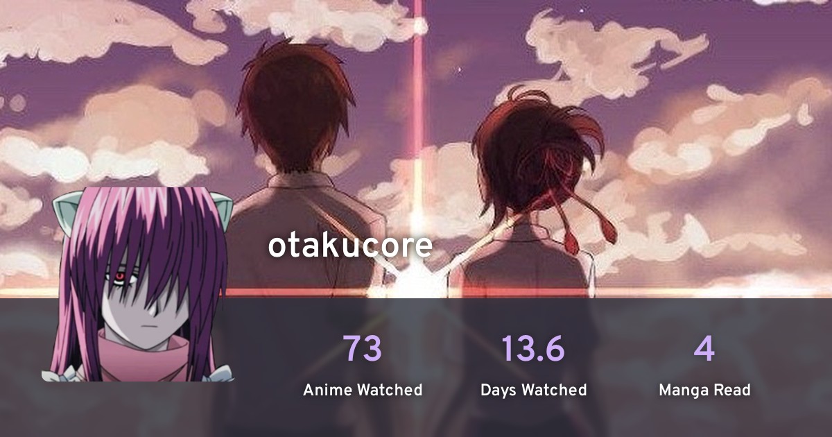 otakucore's profile · AniList