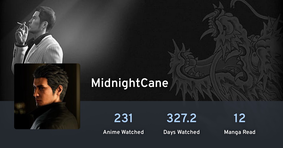 MidnightCane's profile · AniList