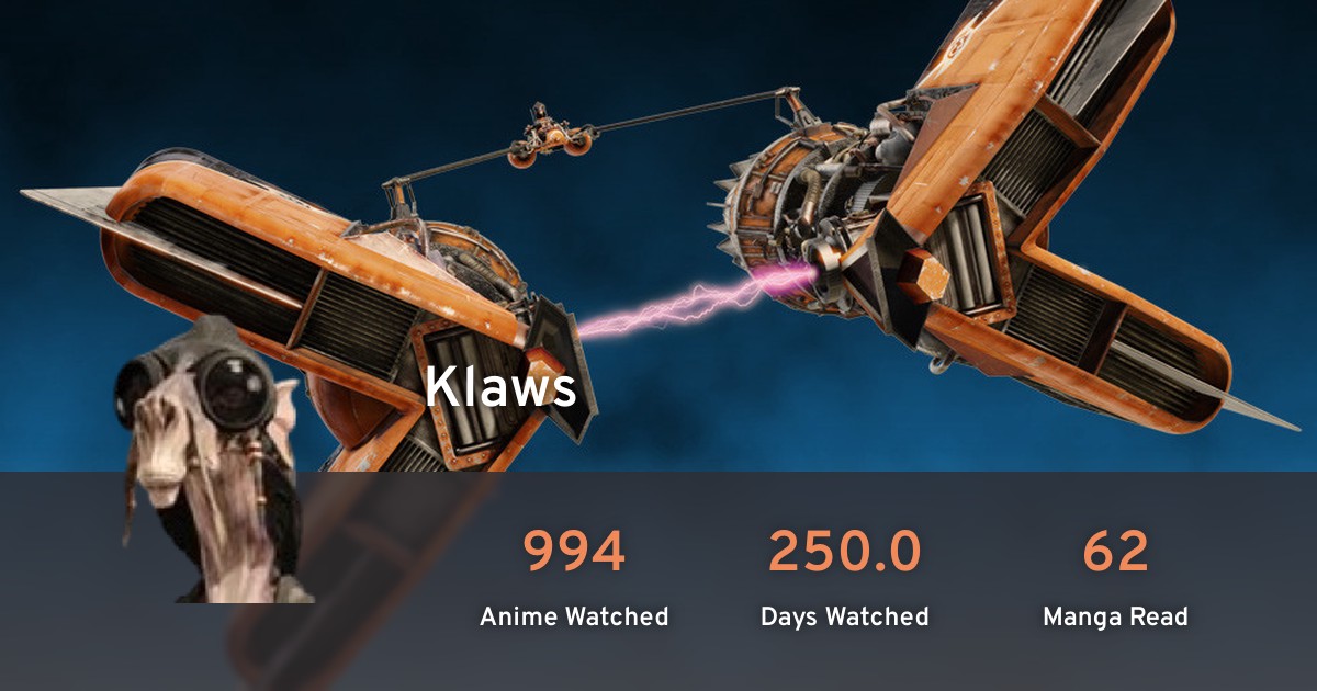Klaws's profile · AniList