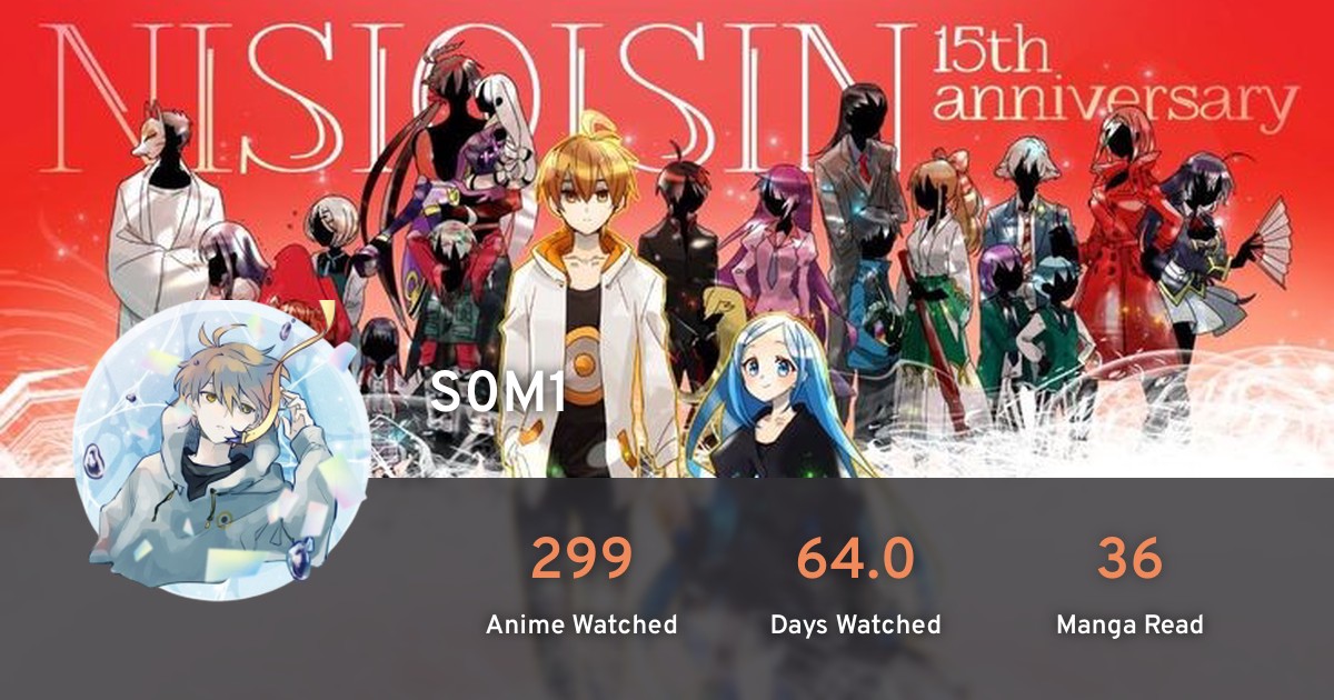 S0M1's profile · AniList