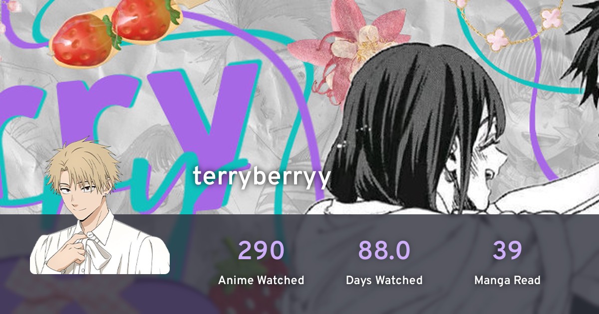 terryberryy's profile · AniList