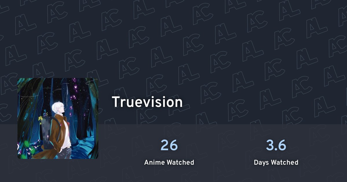 Truevision's profile · AniList