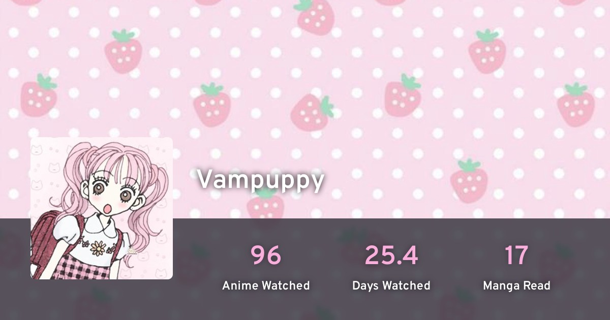 Vampuppy's profile · AniList
