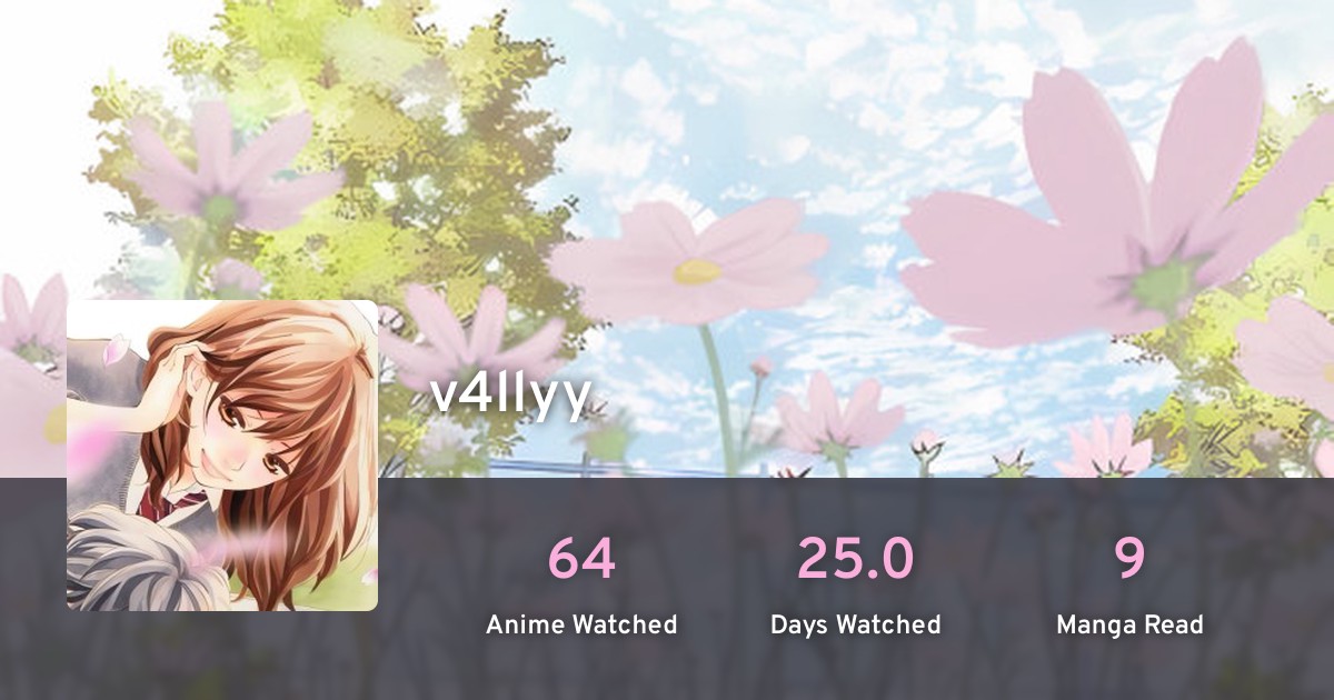 v4llyy's profile · AniList