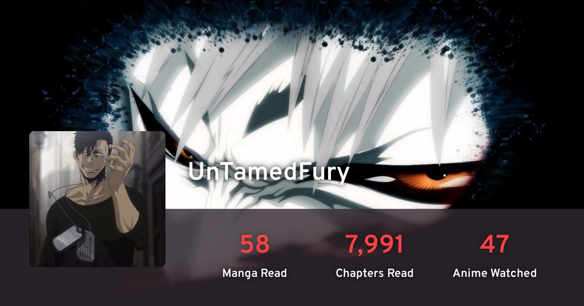 UnTamedFury's profile · AniList