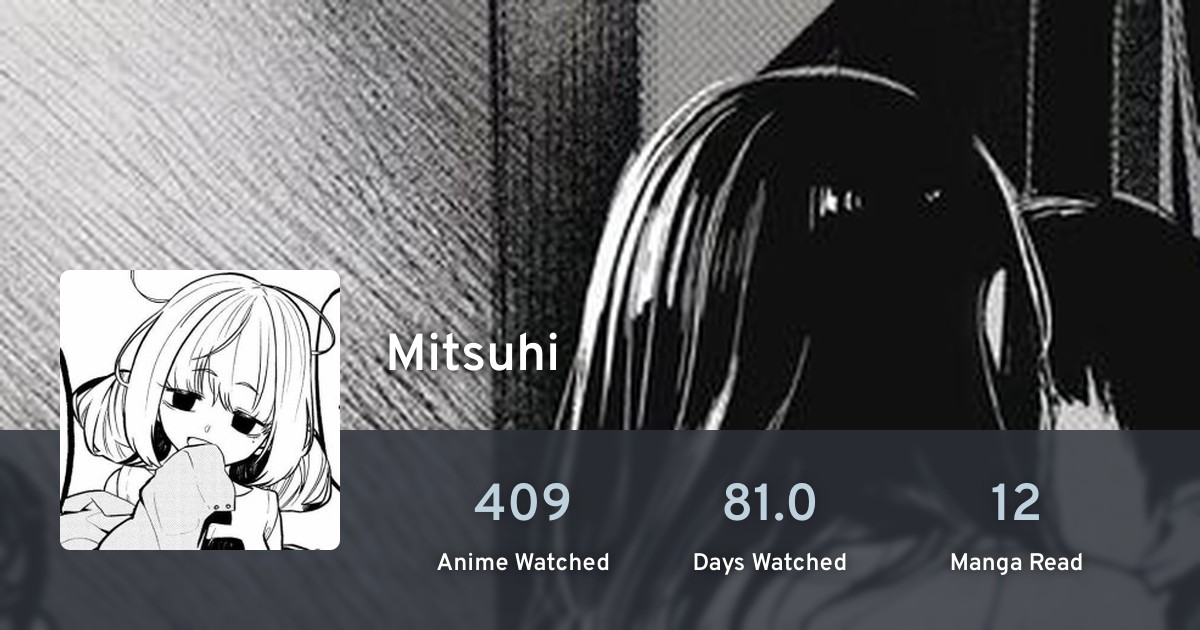 Mitsuhi's profile · AniList
