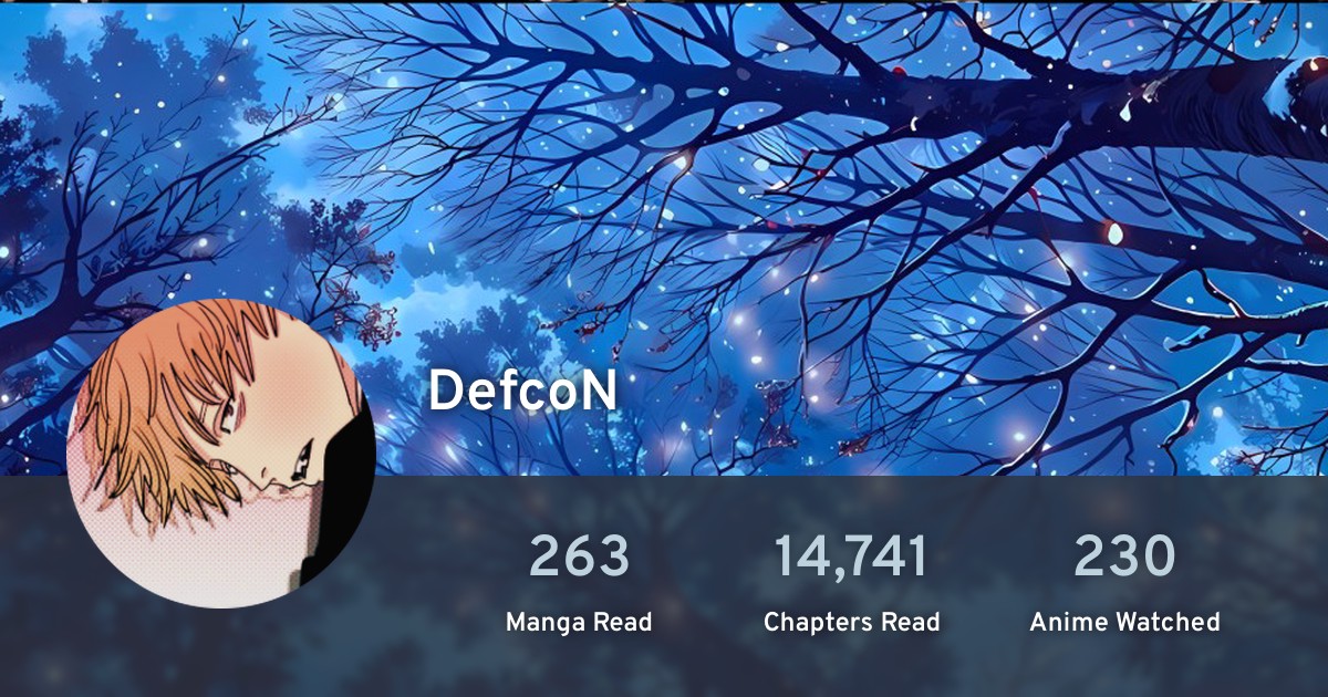 DefcoN's anime list · AniList