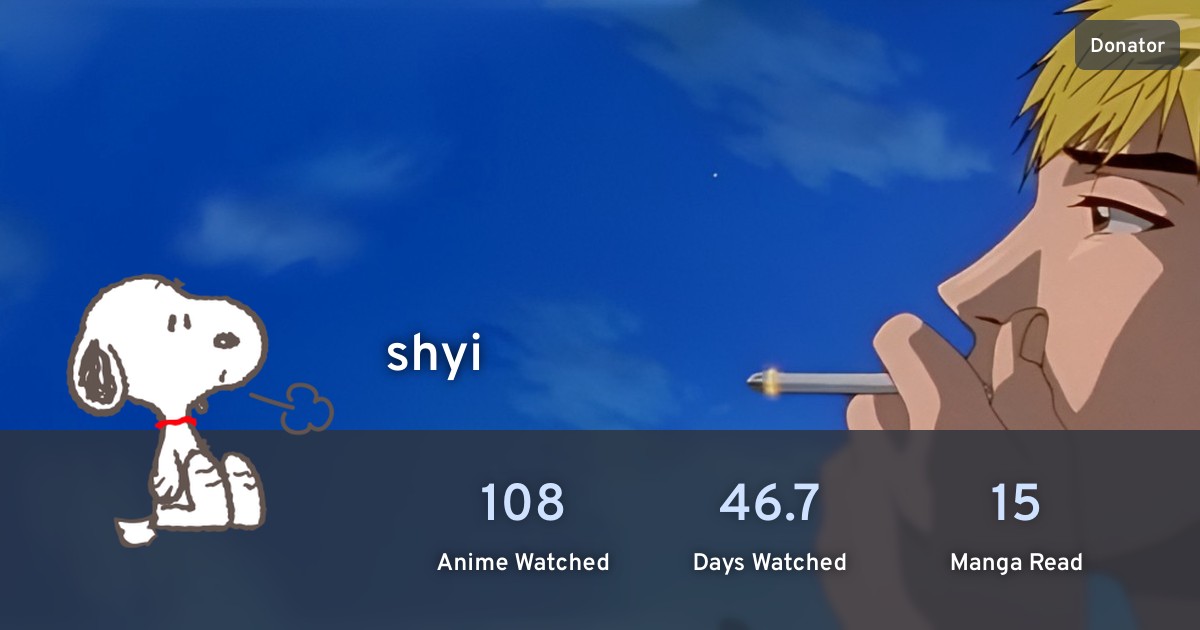 shyi's anime list · AniList