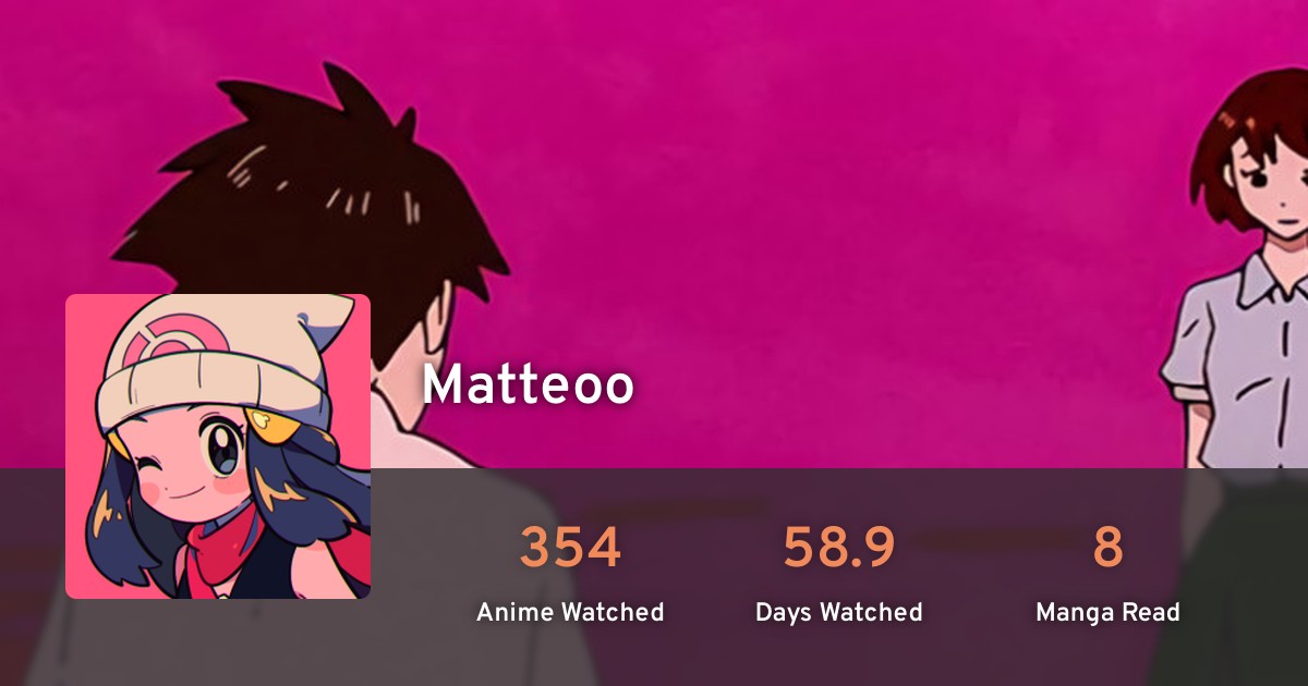 Matteoo's profile · AniList